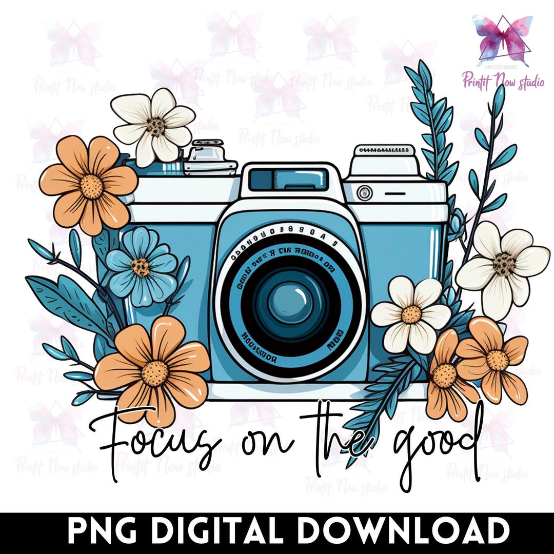Focus on the Good Png, Motivation Saying Png, Retro Aesthetic Art ...
