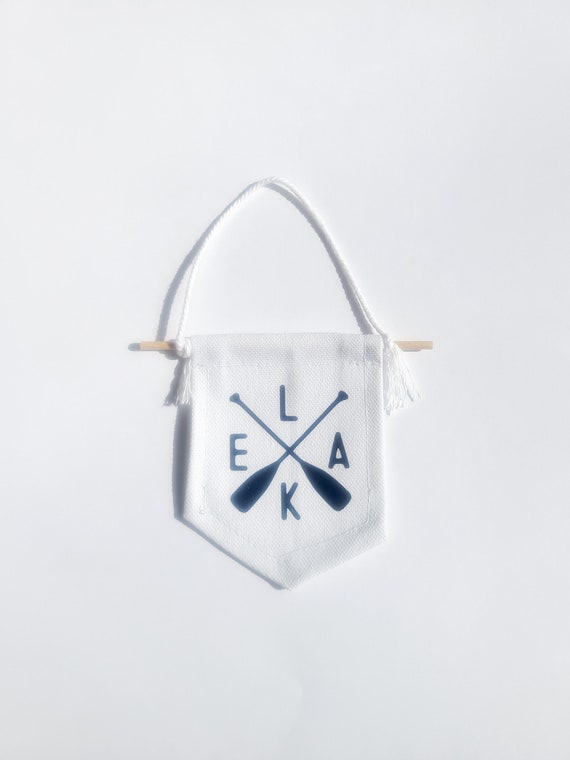 Lake Wall Hanging Banner Wall Banner Canvas Wall Banner - Etsy