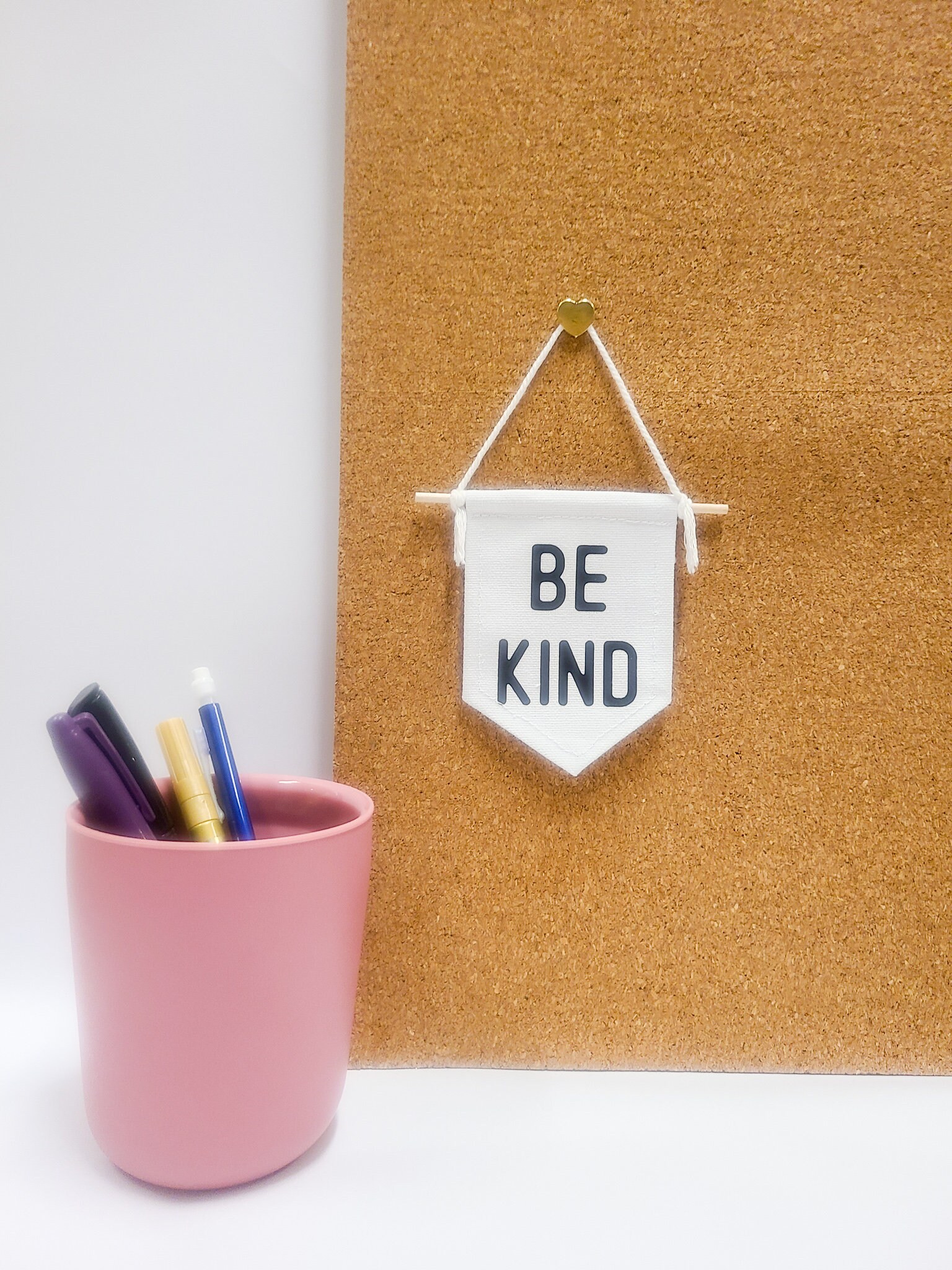 Be Kind Wall Hanging Banner Wall Banner Canvas Wall Banner Home Decor ...
