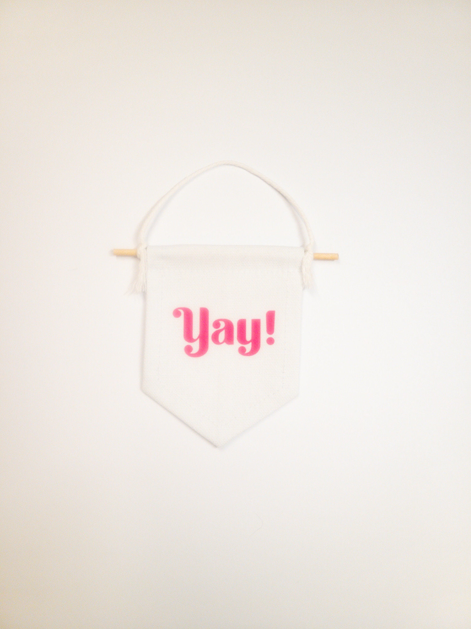 Yay Wall Hanging Banner Wall Banner Canvas Wall Banner Home Decor ...