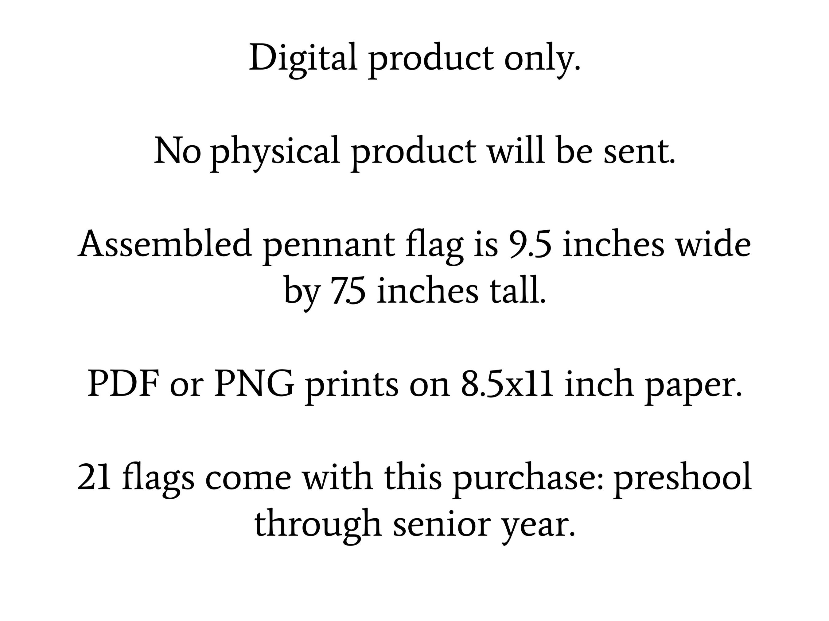 Instant Download First Day of School Pennant Banner | Pink Back to ...