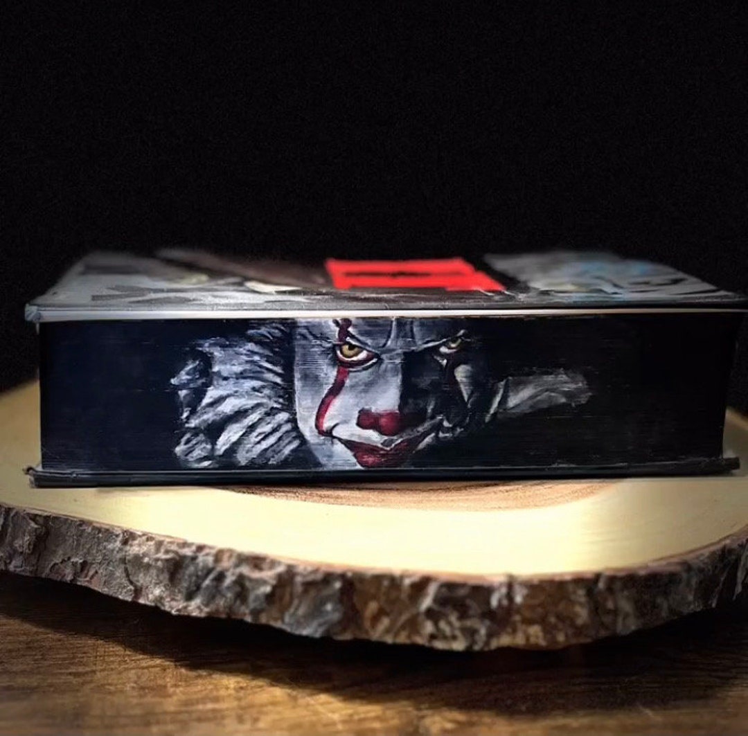 It Fore Edge Painting | Hand Painted | Watercolor | Stephen King ...