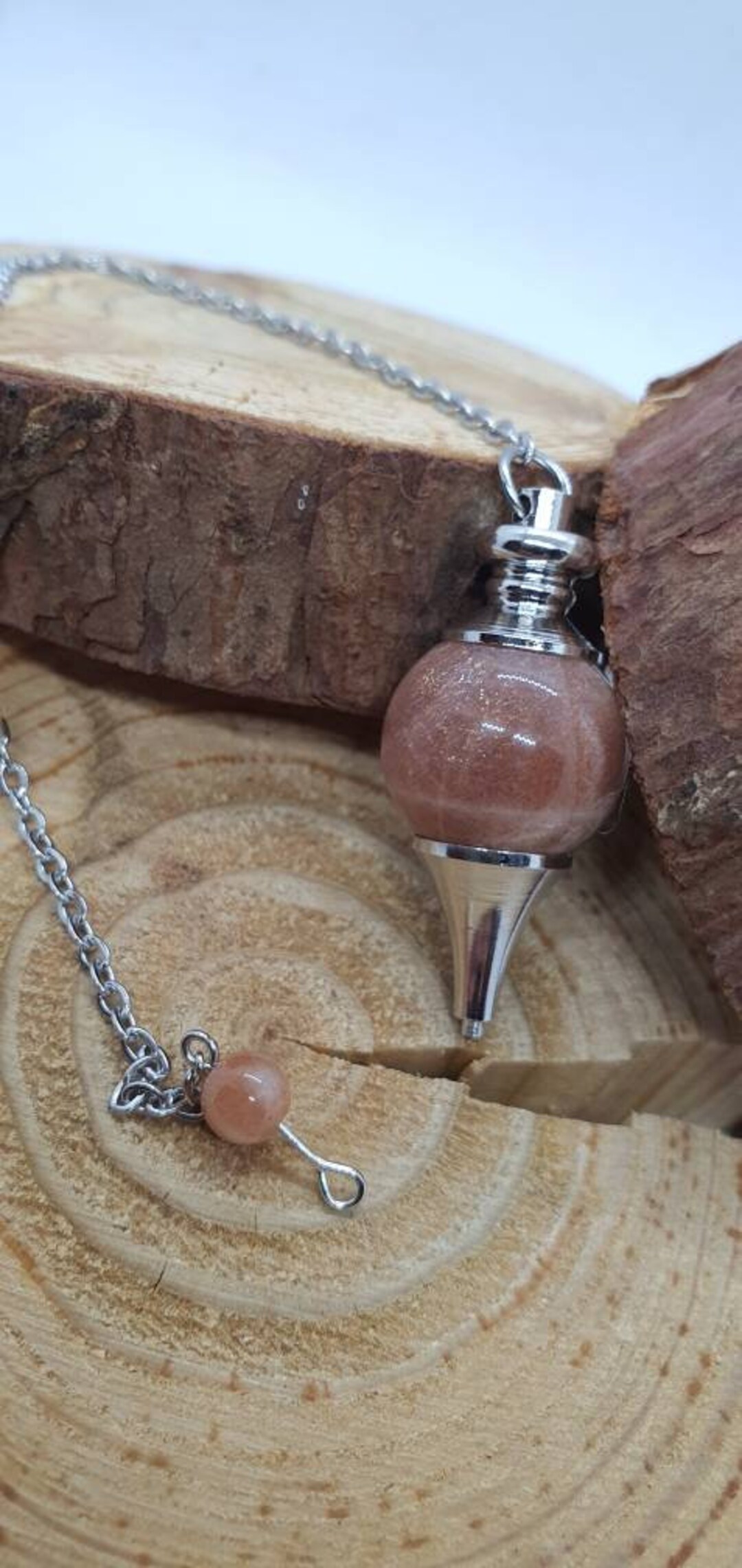 Sephoroton Pendulum Sunstone Dowsing, Divination - Etsy
