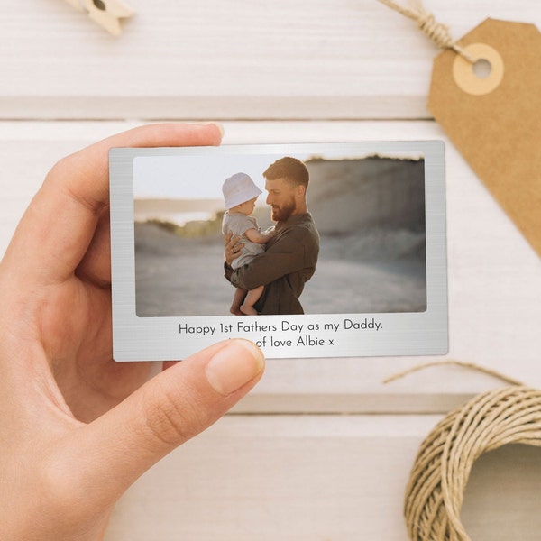 Metal Wallet Card - Etsy