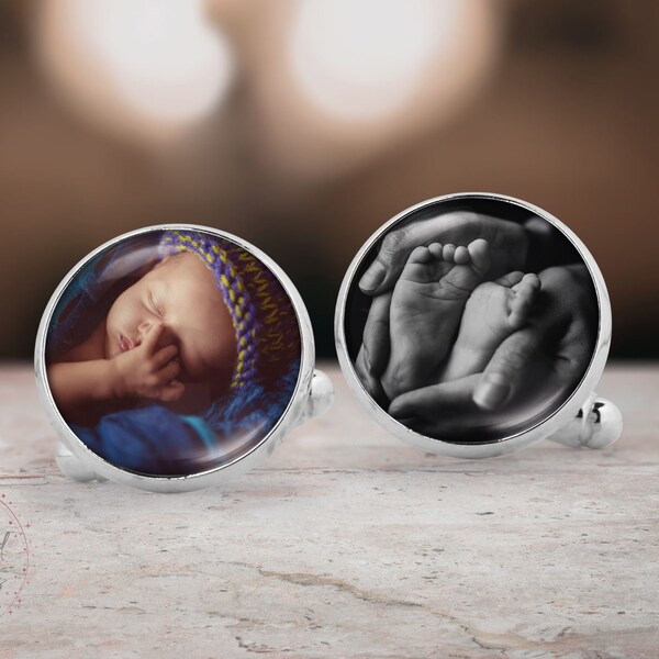Photo Cufflinks - Etsy