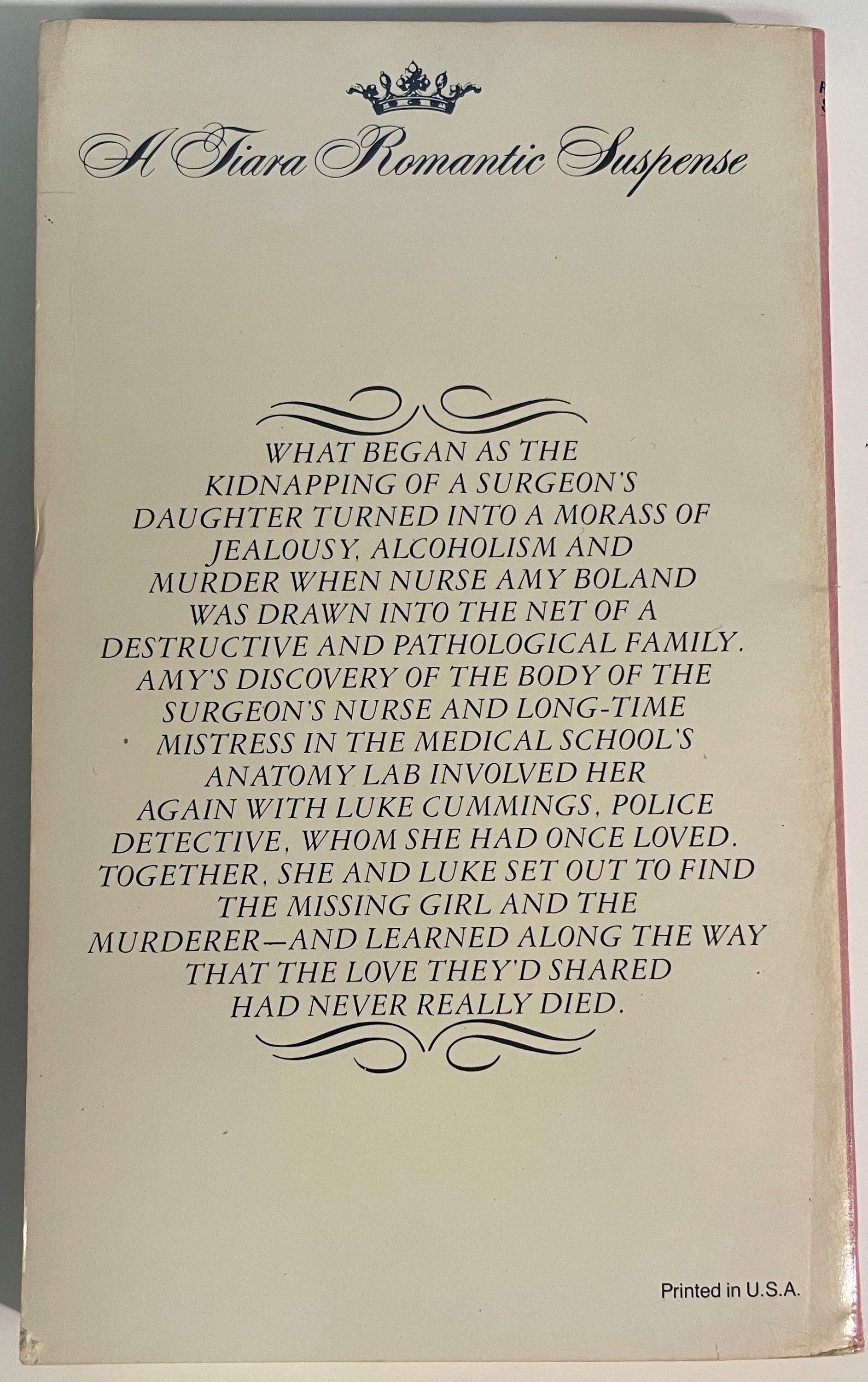 The Murder Stroke - Ann B Ross (1981 Tiara PBO, Ross's 2nd Novel, Miss ...