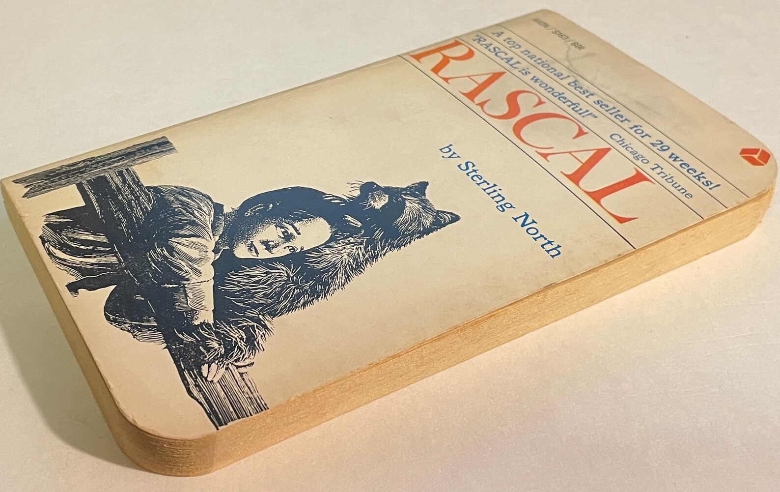 Rascal by Sterling North (1964 1st Avon Pb {S163} John Schoenherr Cover ...