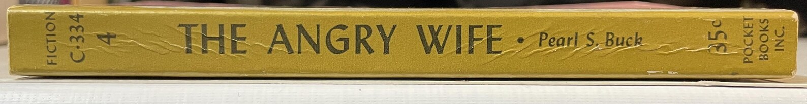 The Angry Wife - Pearl S Buck (1959 Cardinal C334 - 1st Pb, Kokinos Art ...