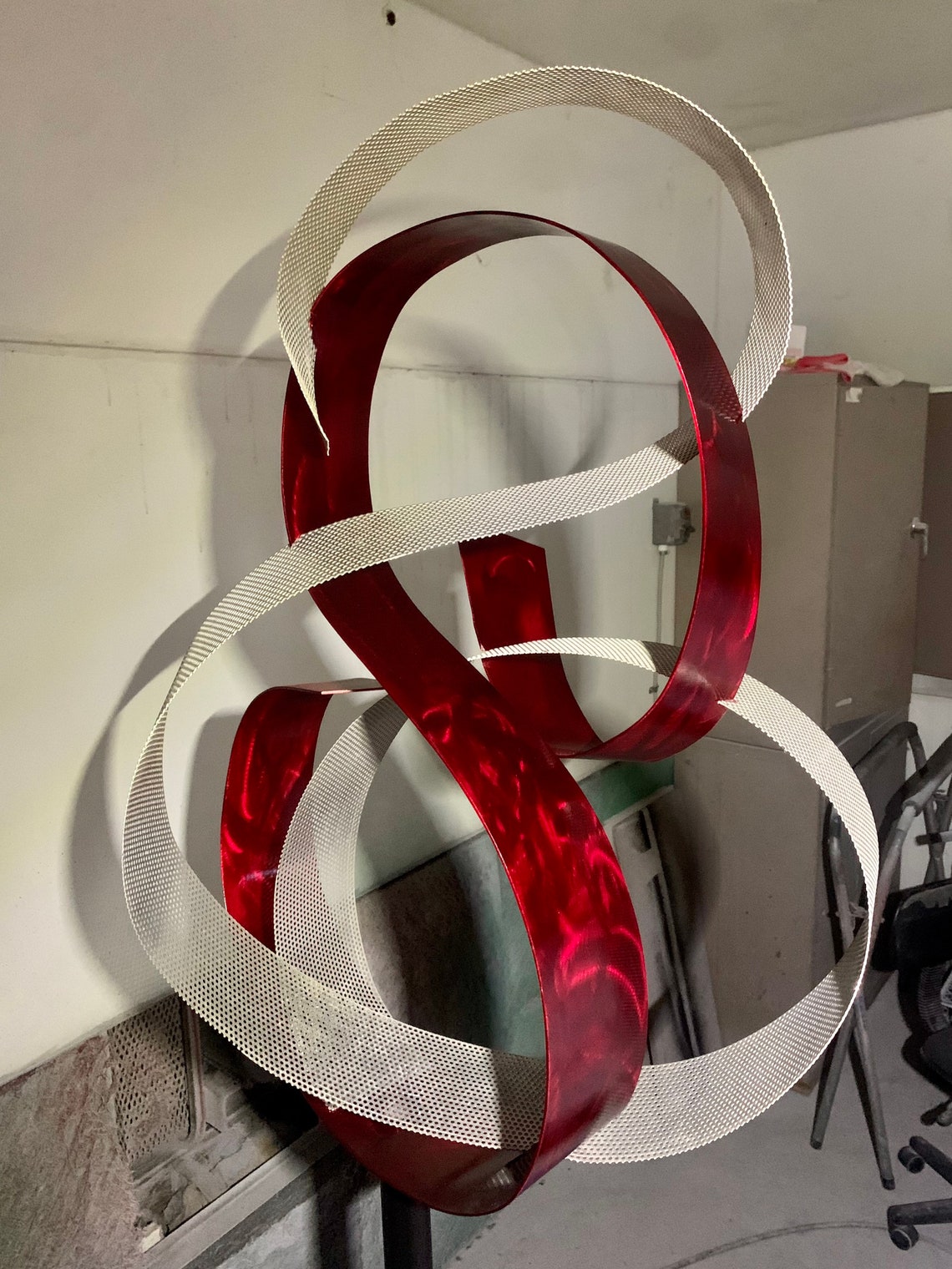 Metal Sculpture - Serpent - Etsy