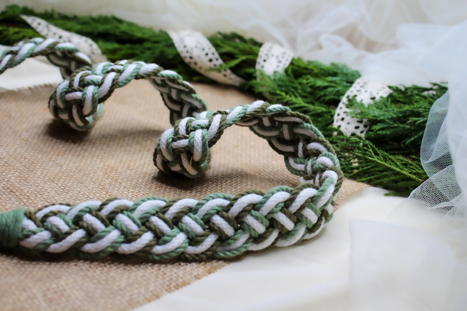 Handfasting Cord Twelve Strand Braid Customise Your | Etsy