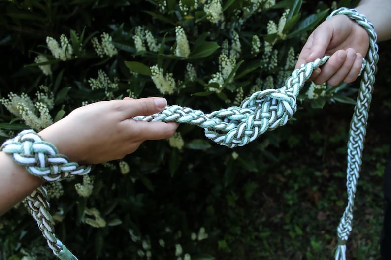 Handfasting Cord Twelve Strand Braid Customise Your | Etsy