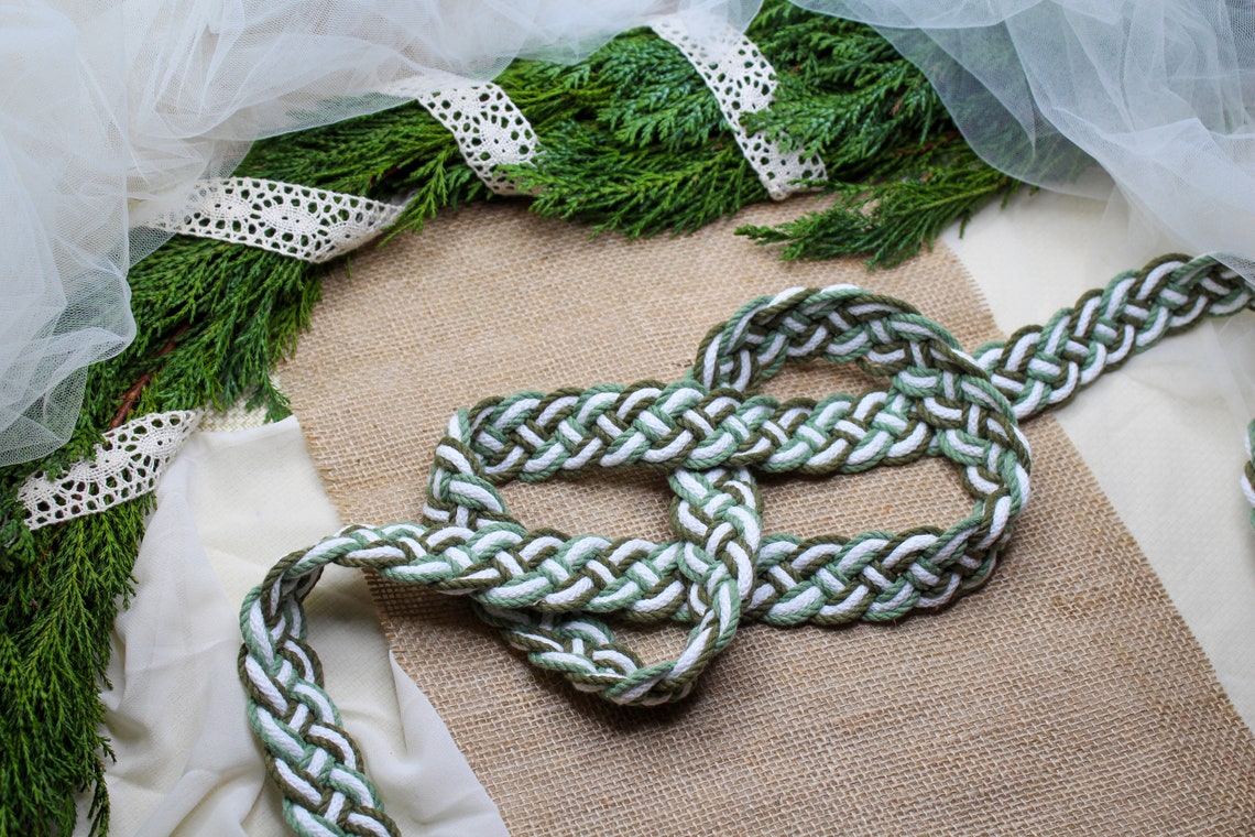 Handfasting Cord Twelve Strand Braid Customise Your | Etsy