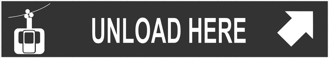 Custom Ski Run Sign - Etsy