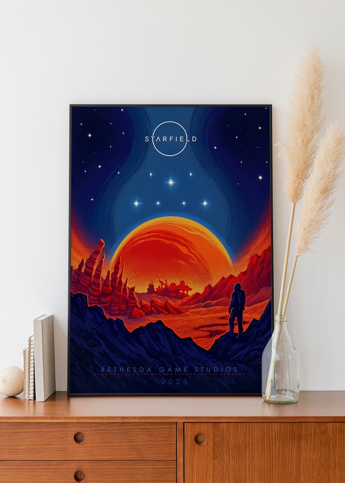 Starfield Game Poster Starfield Illustration Poster - Etsy