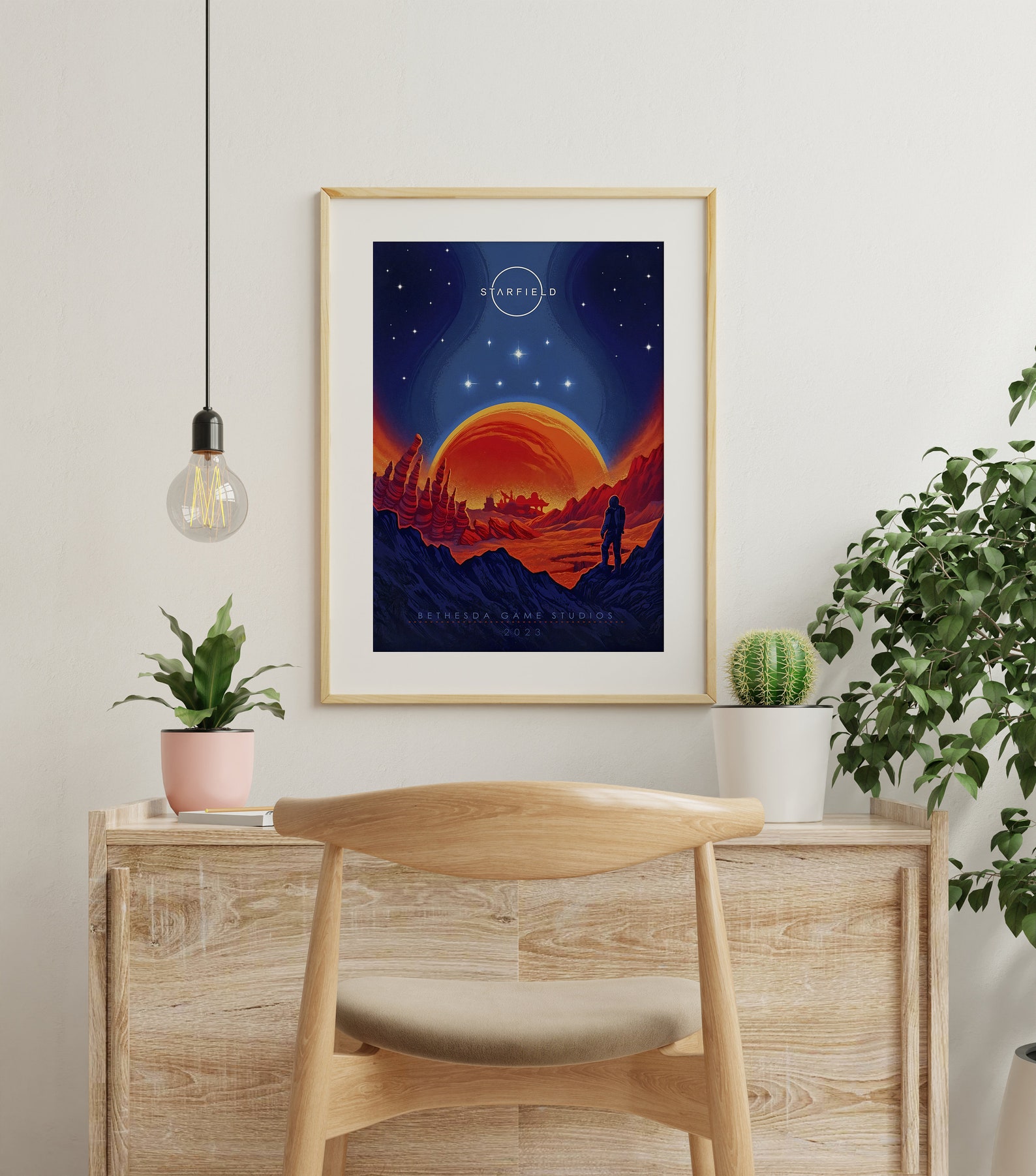 Starfield Game Poster Starfield Illustration Poster - Etsy