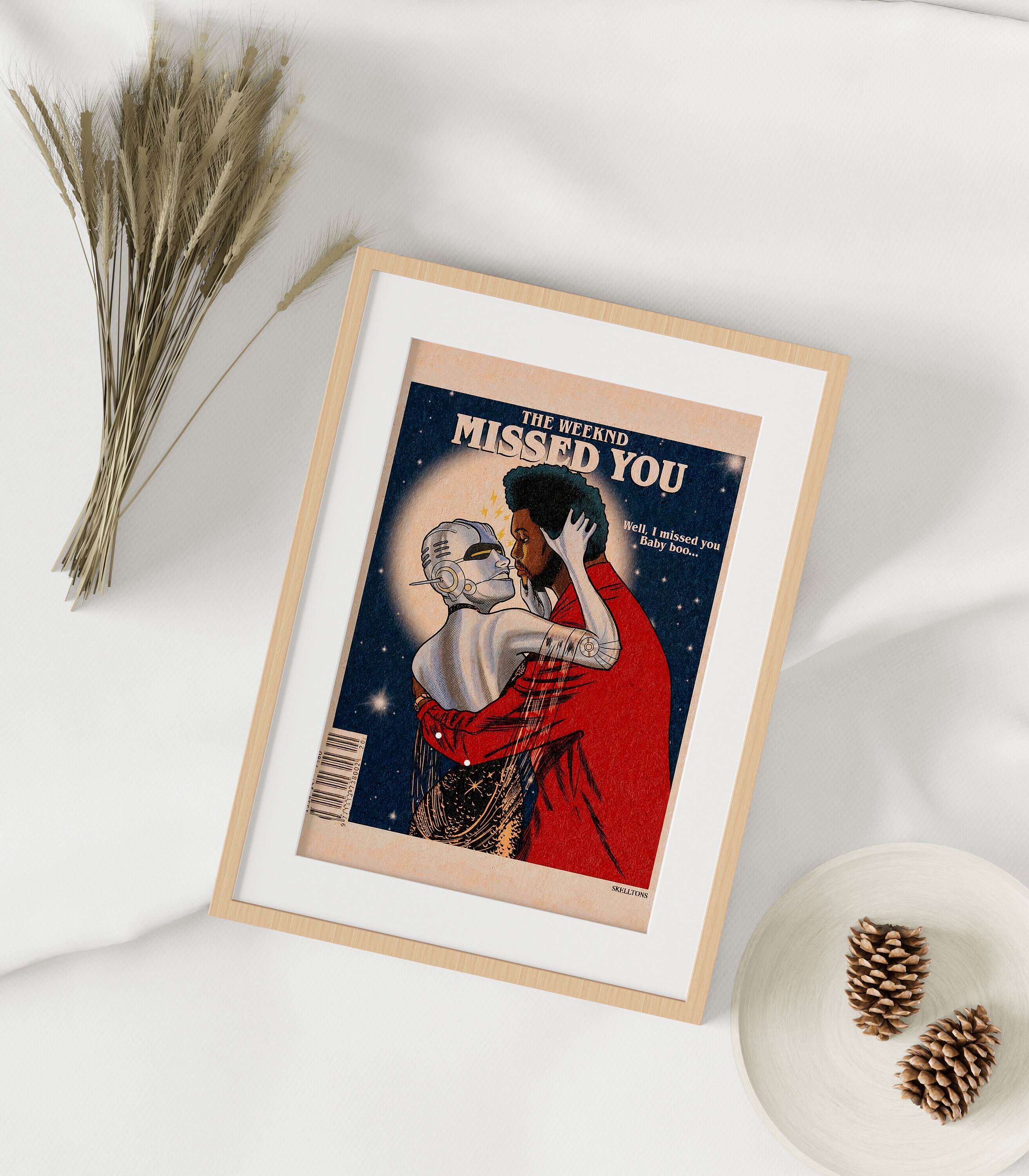 The Weeknd Poster - The Weeknd Art Vintage Poster - Missed You