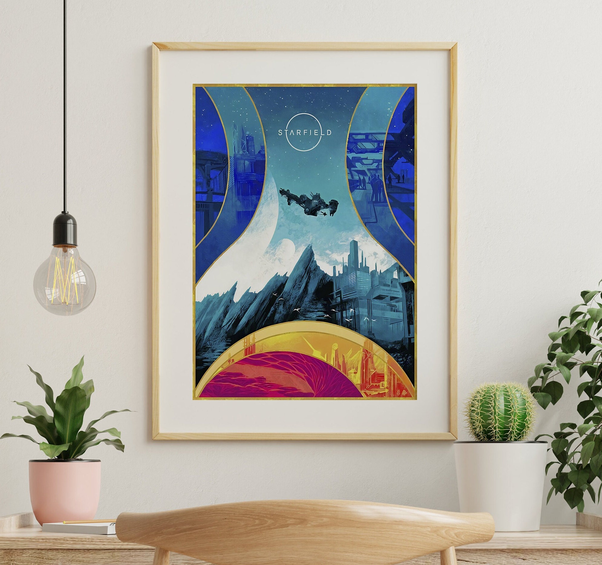 Starfield Game Poster 2023 Starfield Wall Decor - Etsy UK