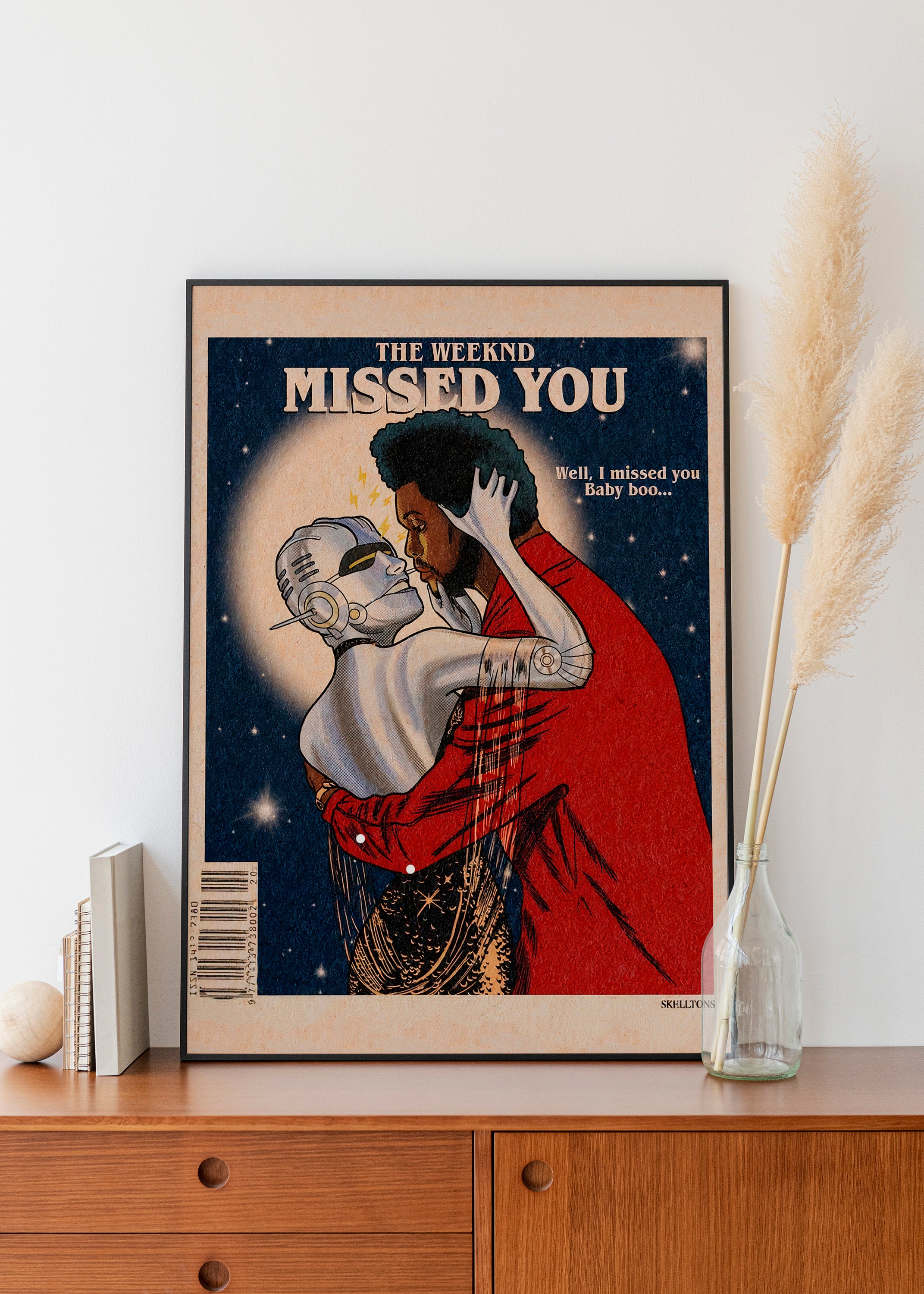 The Weeknd Poster - The Weeknd Art Vintage Poster - Missed You