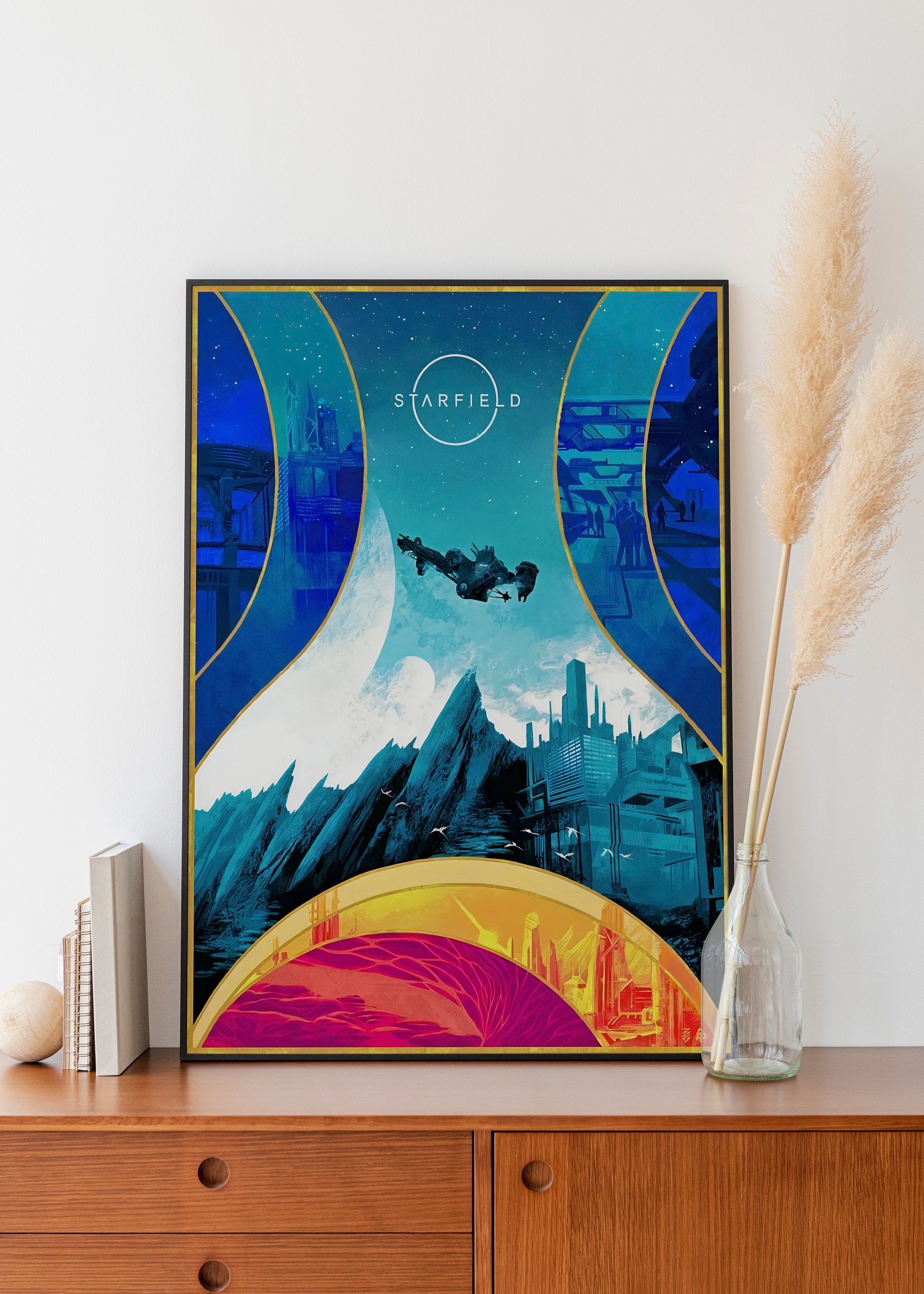 Starfield Game Poster 2023 Starfield Wall Decor - Etsy UK