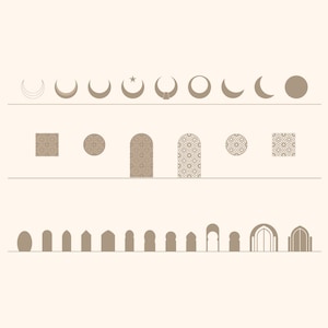 Mosque Elements Vector Illustrations - Etsy