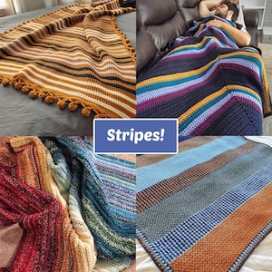 CROCHET PATTERN BUNDLE - Lifetime Access to 20+ Crochet Blanket ...