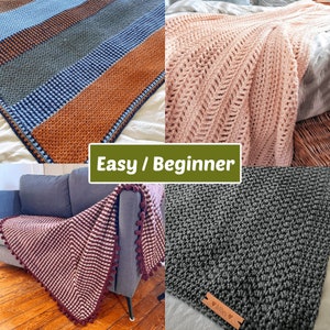 CROCHET PATTERN BUNDLE - Lifetime Access to 20+ Crochet Blanket ...
