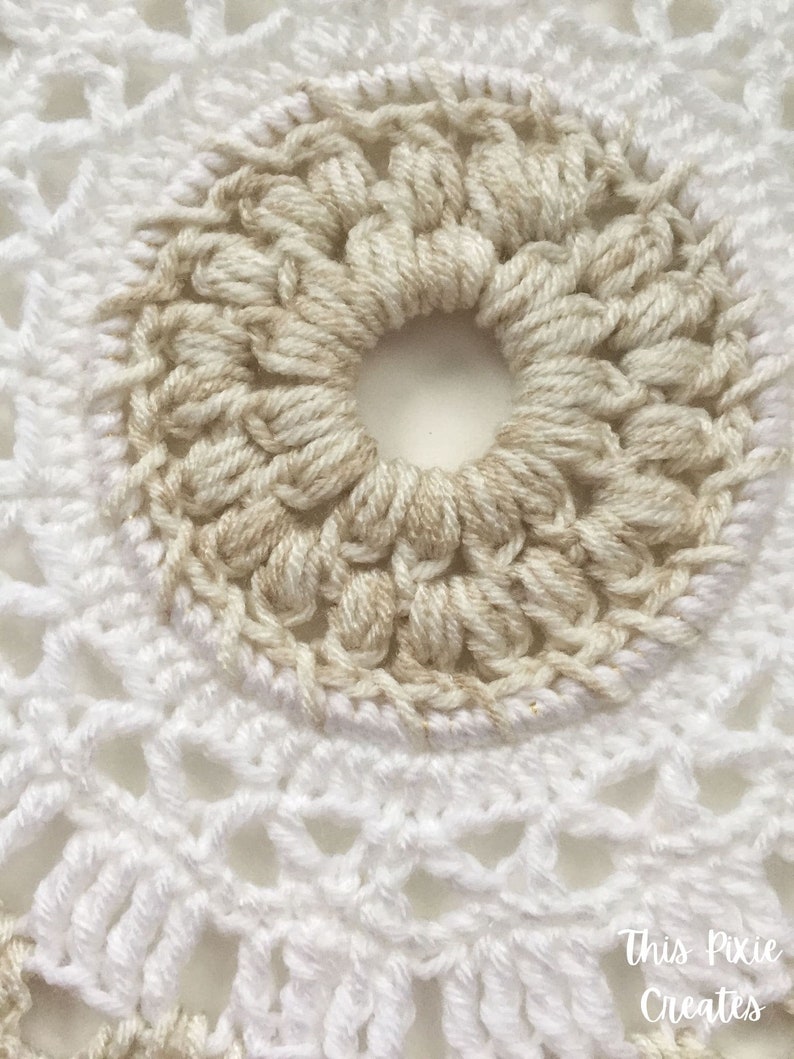 CROCHET PATTERN - Daydreamer Wall Hanging PDF | Crochet Round Bohemian ...