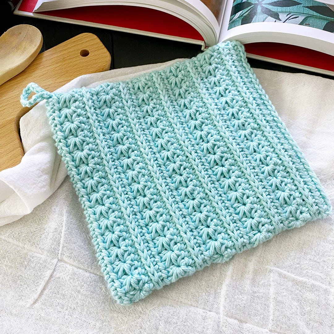 CROCHET POTHOLDER PATTERN - Written in the Stars Potholder Pattern Pdf ...