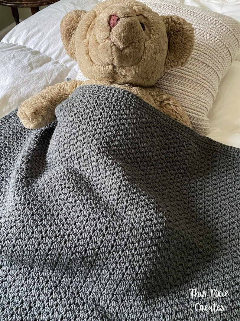 CROCHET BLANKET PATTERN - Smiles for Miles Blanket Pattern | Pdf | One ...