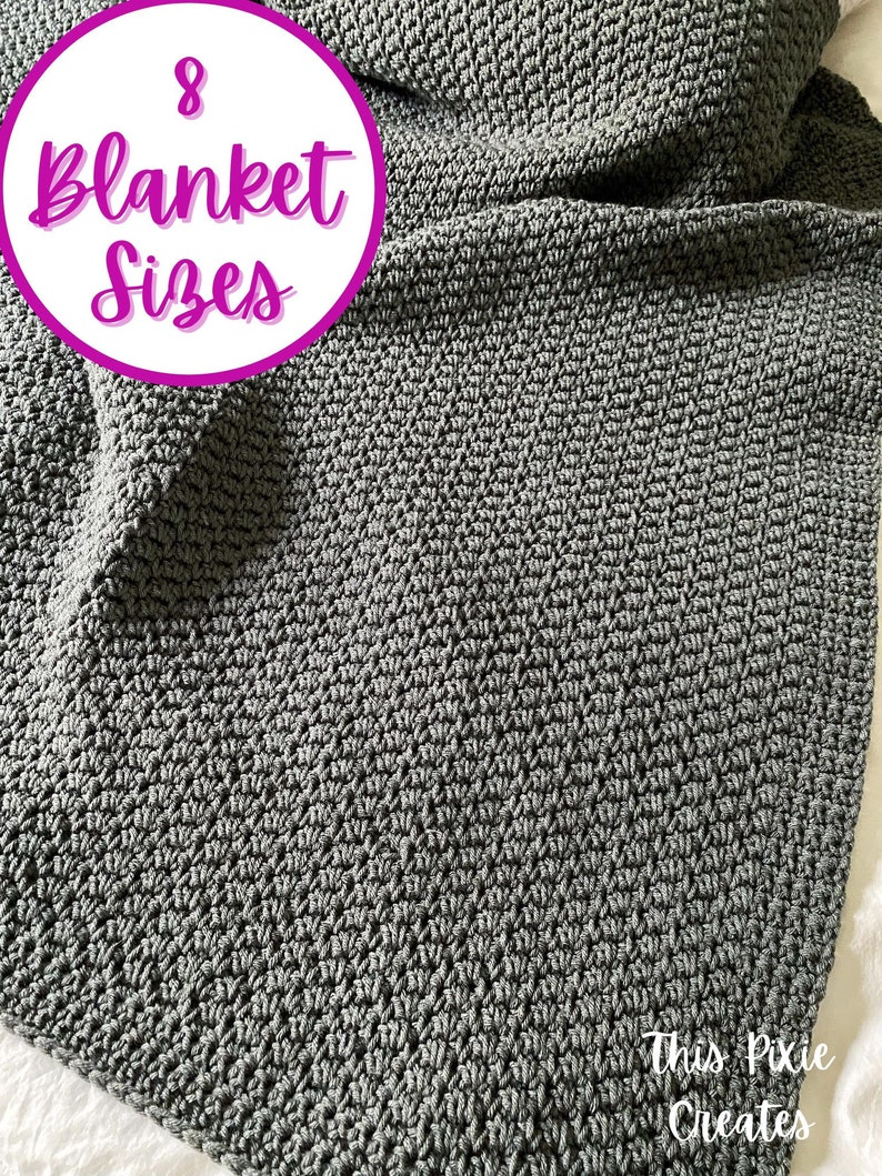 CROCHET BLANKET PATTERN - Smiles for Miles Blanket Pattern | Pdf | One ...