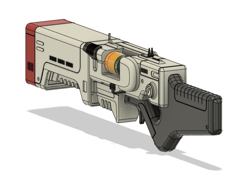 Fallout Modular Laser Rifle/pistol 3D Model - Etsy