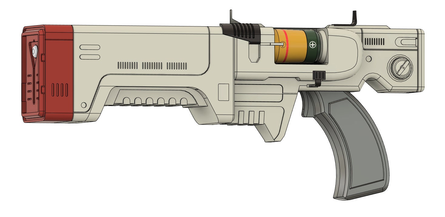 Fallout Modular Laser Rifle/pistol 3D Model - Etsy