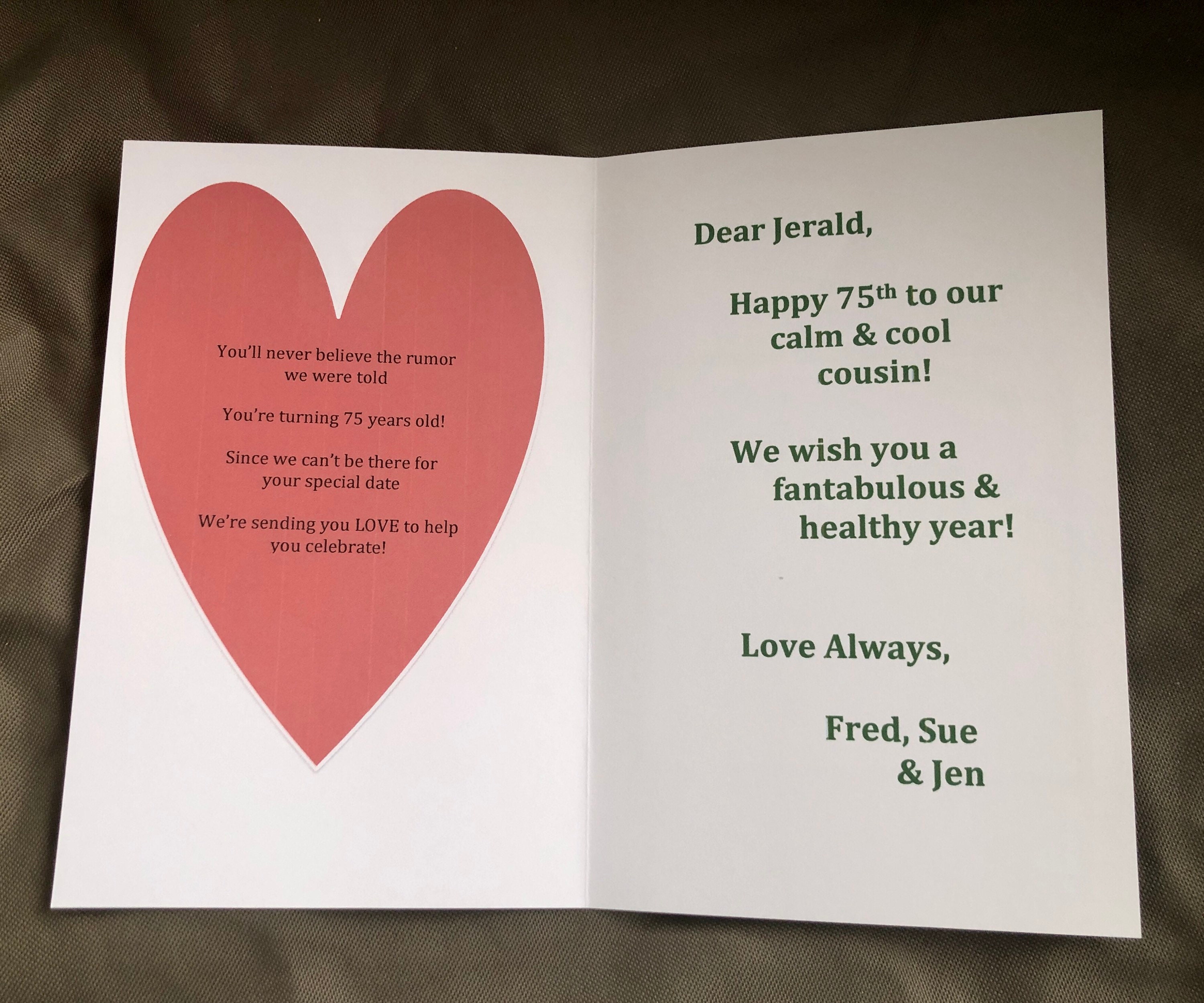 Made to Order Birthday Cards - Etsy