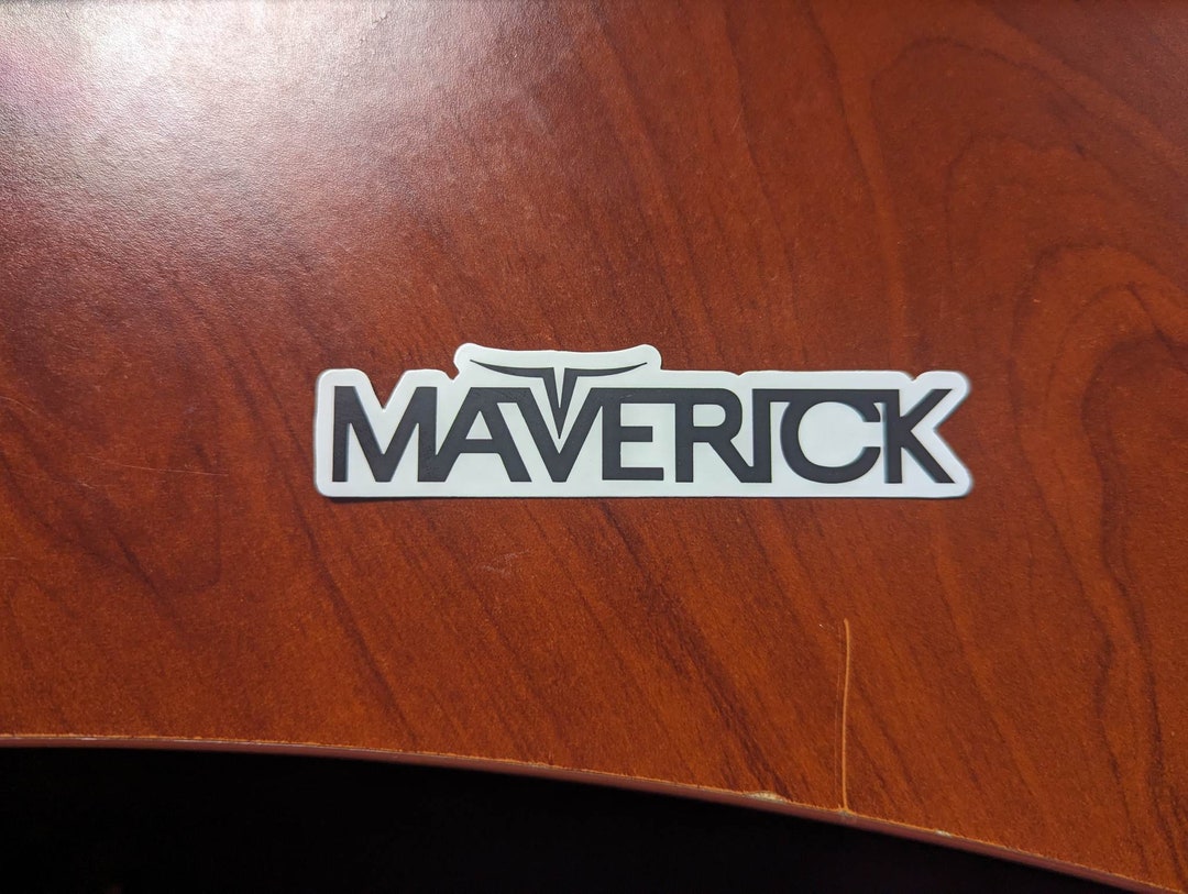 Maverick Sticker - Etsy