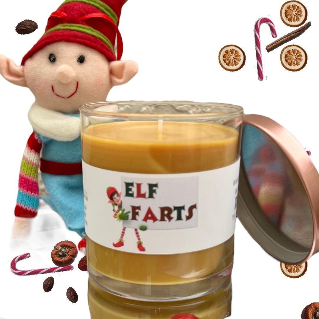 Elf Farts Candle - Brown Sugar Cinnamon Candle - Etsy