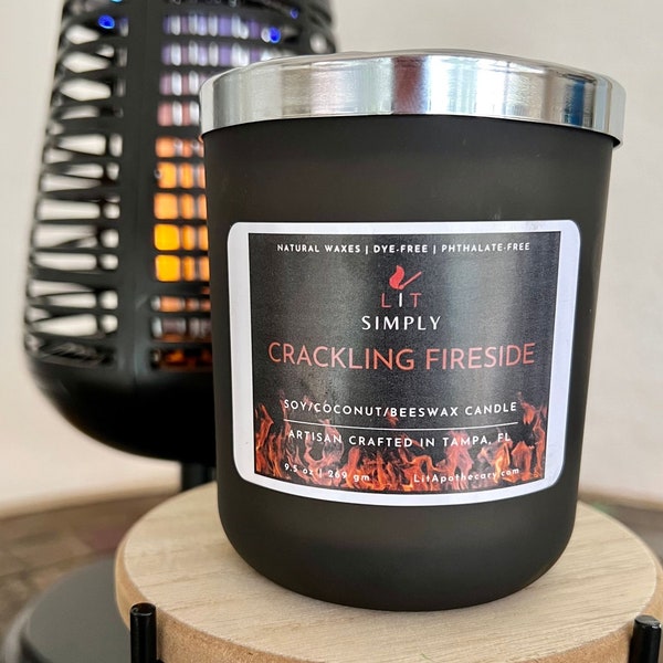 Wooden Wick Candles - Etsy