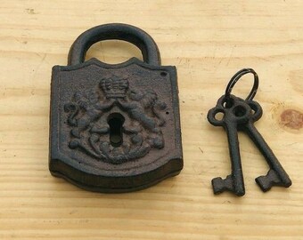 Skeleton Key Lock | Etsy