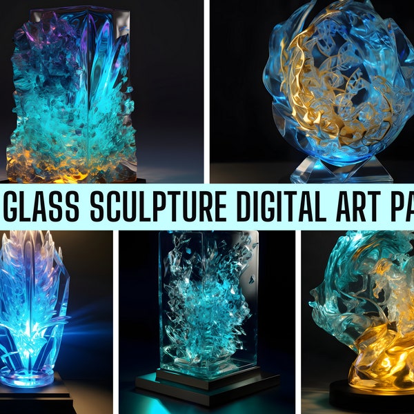 Glowing Glass - Etsy