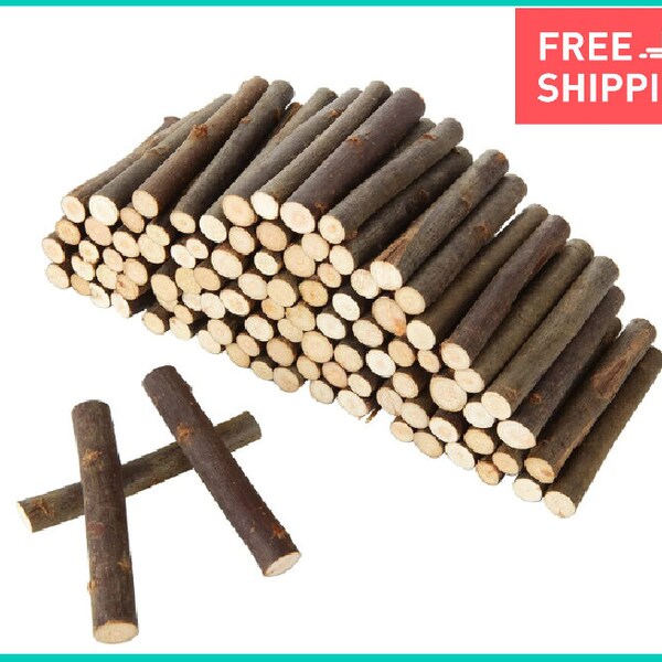 Log With Bark - Etsy