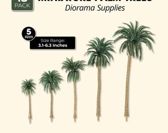 Palm Trees Dioramas - Etsy
