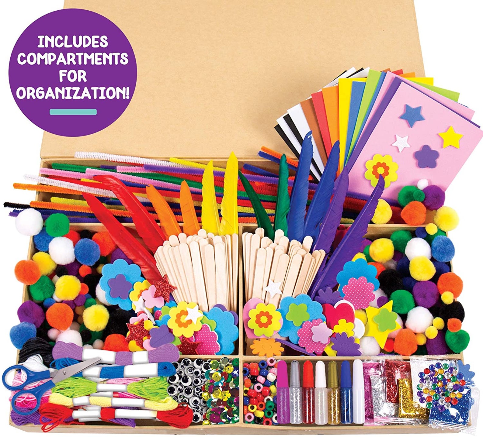 Ultimate Craft Box Art and Craft Activities 1000 Piece Set - Etsy
