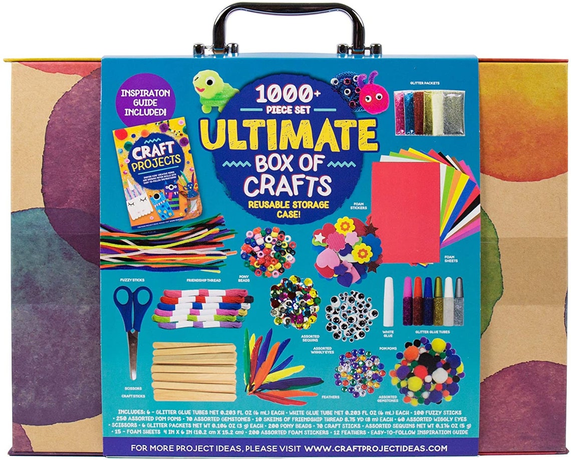 Ultimate Craft Box Art and Craft Activities 1000 Piece Set - Etsy