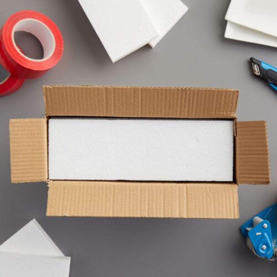 6 Pack Packing Foam Block Polystyrene Rectangles for Crafts - Etsy
