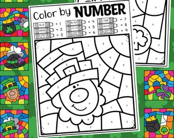 Kwanzaa Color-by-number, Kwanzaa Activity for Kids, Math and Coloring ...