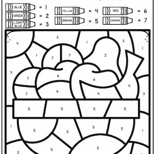 Kwanzaa Color-by-number, Kwanzaa Activity for Kids, Math and Coloring ...