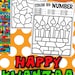 Kwanzaa Color-by-number, Kwanzaa Activity for Kids, Math and Coloring ...