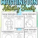 George Washington Day Holiday Worksheets, Printables for Kids ...