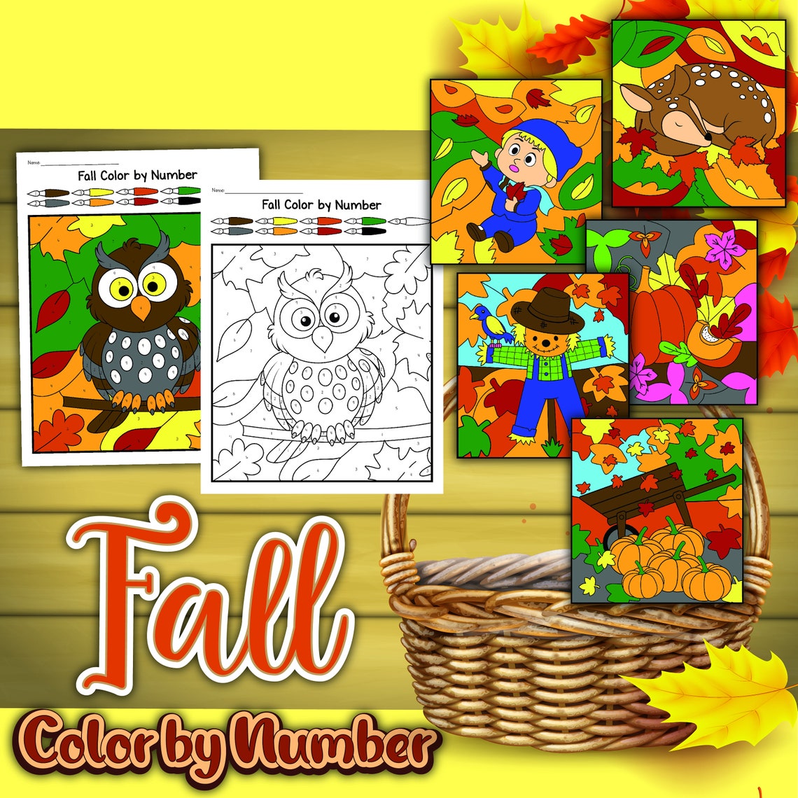 Fall Autumn Activities, Fall Autumn Coloring Pages, Fall Autumn Harvest ...