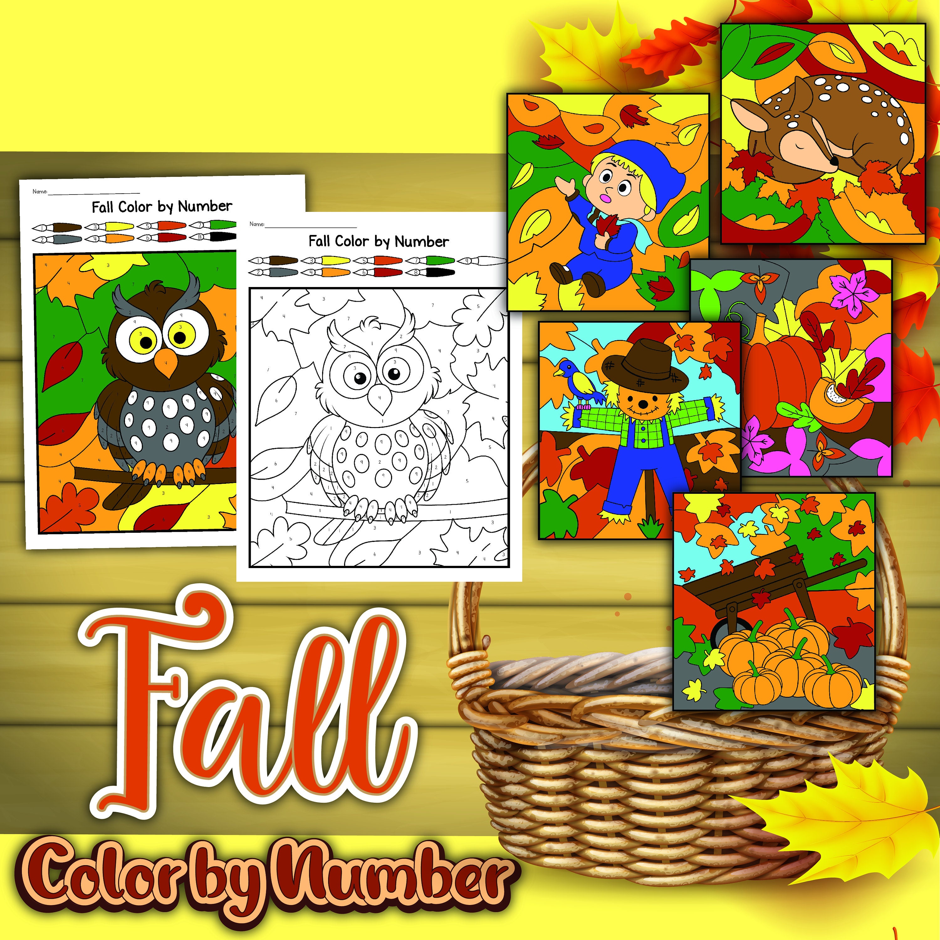 Fall Autumn Activities, Fall Autumn Coloring Pages, Fall Autumn Harvest ...