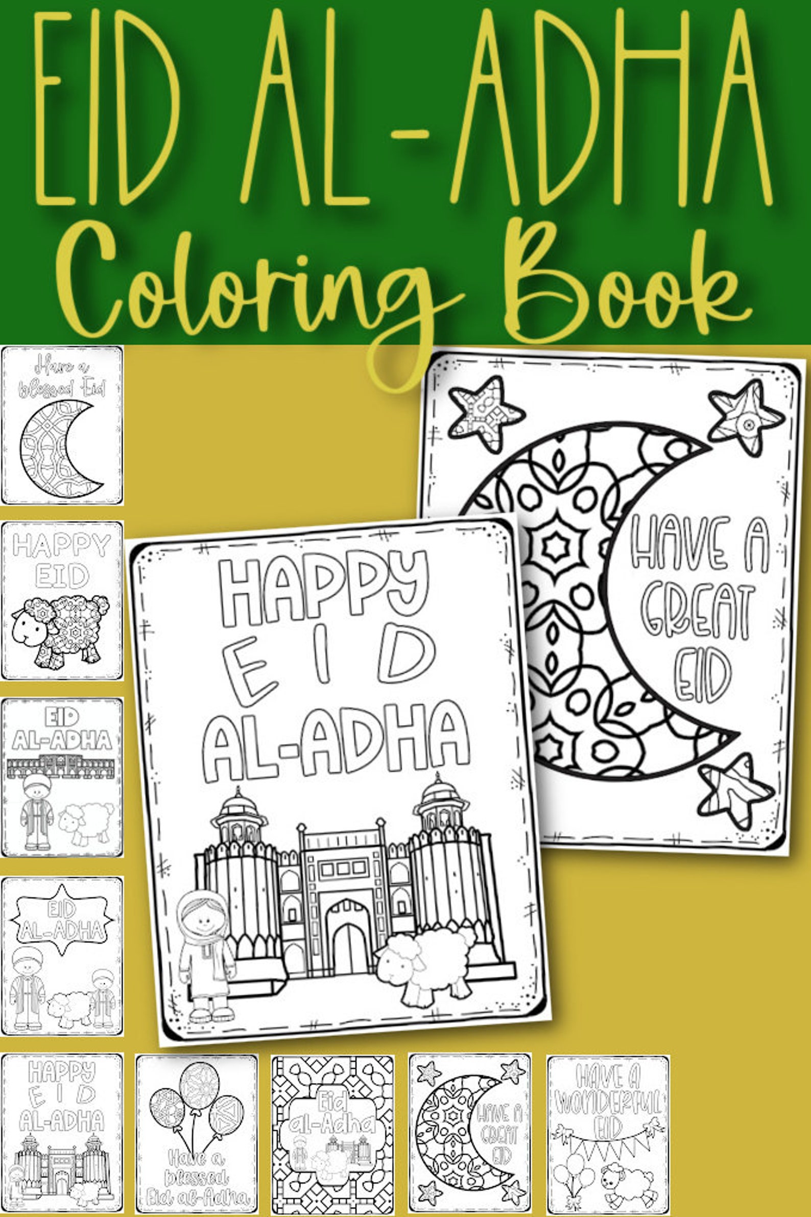 Eid Al Adha Activities, Eid Al Adha Coloring Pages, Eid Al Adha ...